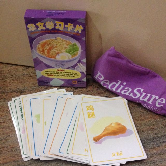 Chinese Learning Cards With Hanyu Pinyin, Hobbies & Toys, Books ...