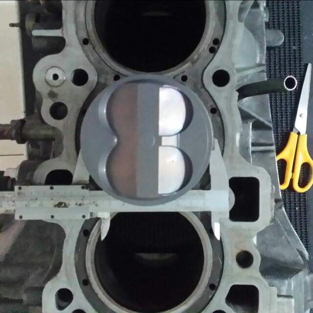 Honda B18c Resleeved Block With Supertech Pistons, Car Accessories on ...