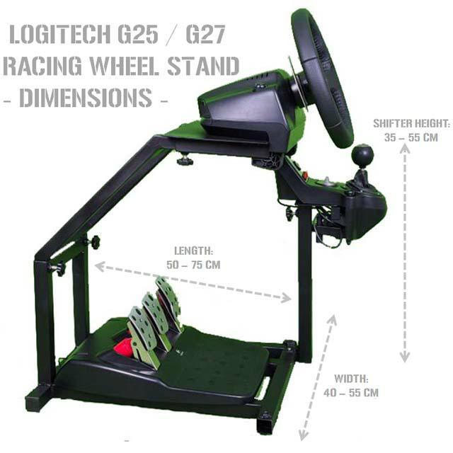 Discontinued Racing Wheel Stand Mount For Logitech G G Force Gt Pro Thrust Master
