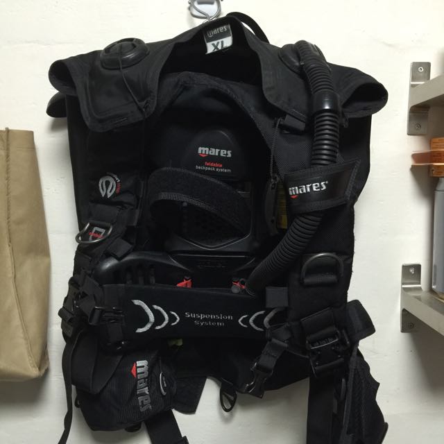 Mares Hybrid Pure BCD Scuba Diving, Sports Equipment, Sports & Games ...
