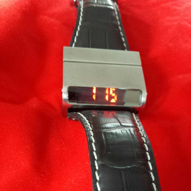 TRANSFORMER Digital Red LED Watch, Health & Nutrition, Health Monitors ...