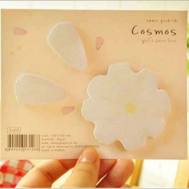 Flower Post Its, Hobbies & Toys, Stationary & Craft on Carousell
