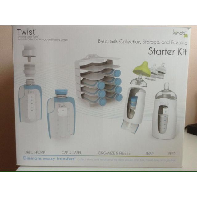 Kiide Twist Starter kit - breastmilk collection, storage,feeding - $ 45 ...