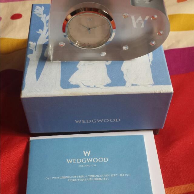 Wedgwood Table Clock, Furniture & Home Living, Kitchenware & Tableware ...
