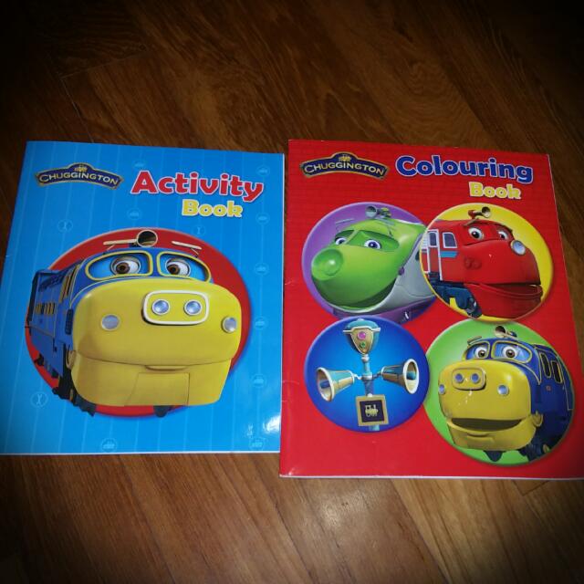 Chuggington Colouring & Activity Books, Hobbies & Toys, Books ...