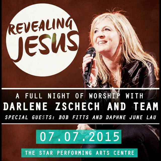 Revealing Jesus Darlene Zschech Concert Tickets, Tickets & Vouchers ...