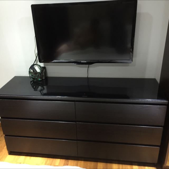 TV Console/ 6 Drawers Cabinets Fr IKEA, Furniture & Home Living ...