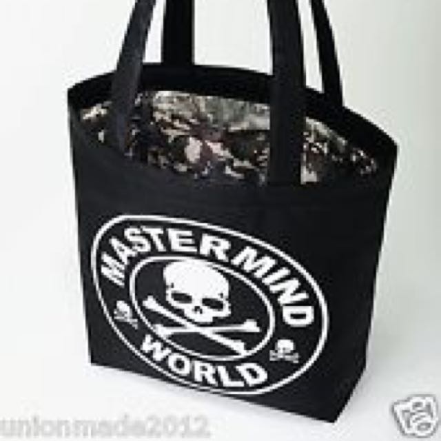 Mastermind Japan Tote Bag (Black), Everything Else on Carousell