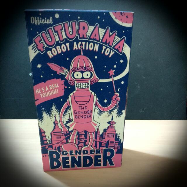 Retrolicious - Futurama - Gender Bender Robot Action Toy, Hobbies ...