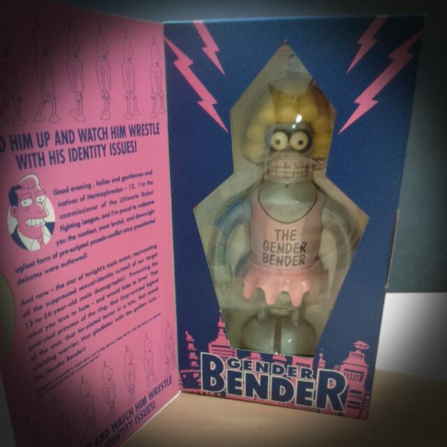 Retrolicious - Futurama - Gender Bender Robot Action Toy, Hobbies ...