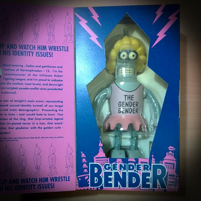 Retrolicious - Futurama - Gender Bender Robot Action Toy, Hobbies ...