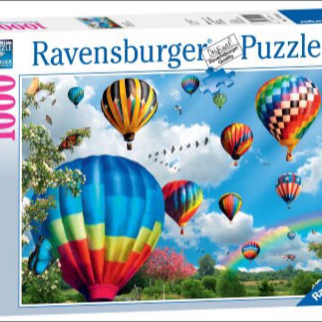 Brand New Ravensburger Puzzle Hot Air Balloon, Hobbies & Toys, Toys ...