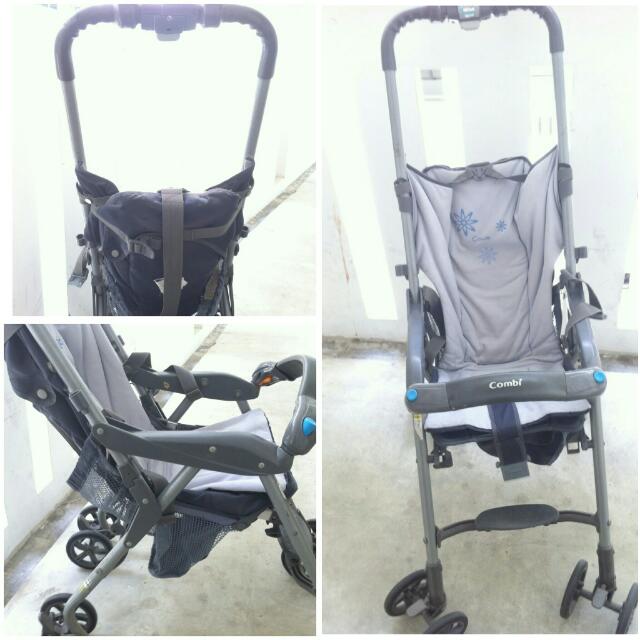 Combi Grey Pram, Babies & Kids, Going Out, Strollers on Carousell