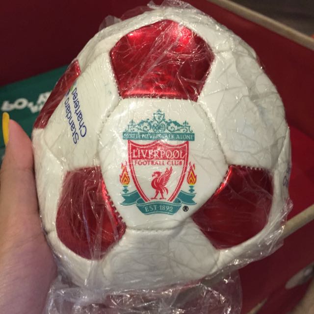 Limited Edition Standard Chartered Liverpool FC Ball, Sports Equipment ...