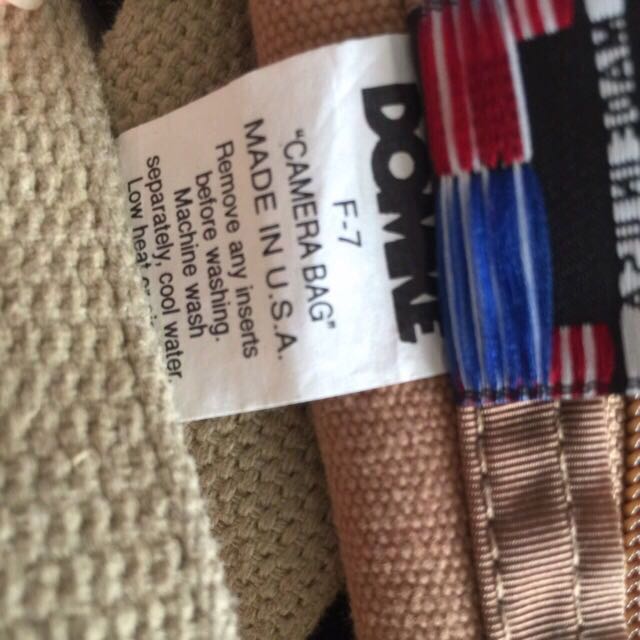 Domke F7 Sand Colour Camera Bag Made In USA, Photography, Photography ...