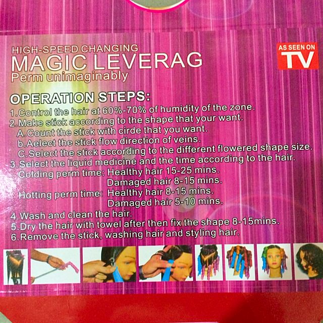 Perming Tool, Women's Fashion, Watches & Accessories, Hair Accessories on Carousell