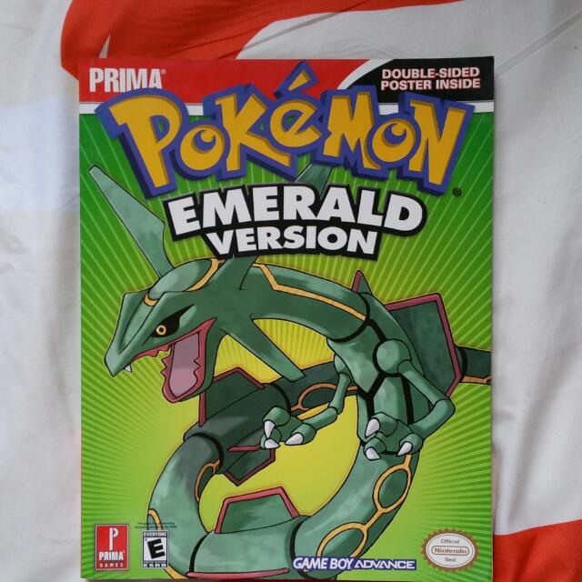 Pokemon Emerald Guidebook, Video Gaming, Gaming Accessories ...