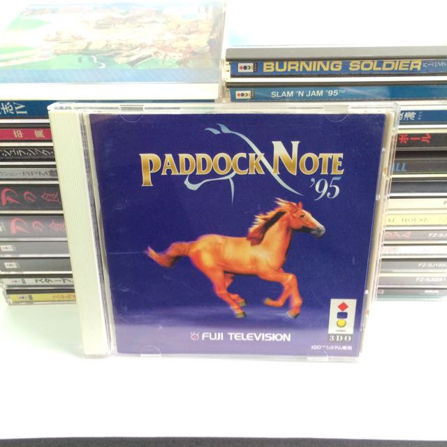 3DO - Paddock Note '95, Video Gaming, Video Games, Others on Carousell