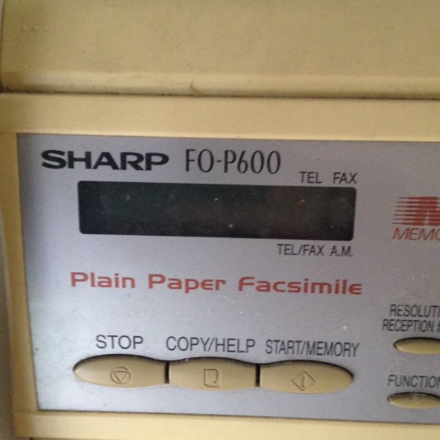 Old School Fax Machine, Everything Else on Carousell