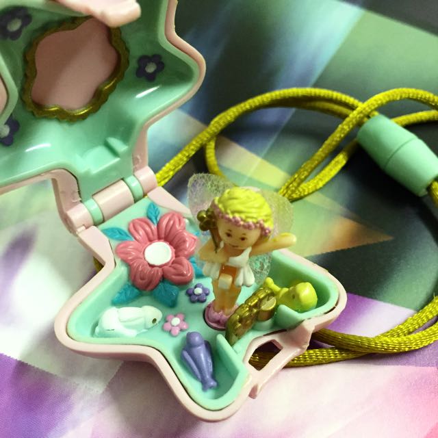 Polly Pocket Fairy Garden Locket, Hobbies & Toys, Toys & Games on Carousell