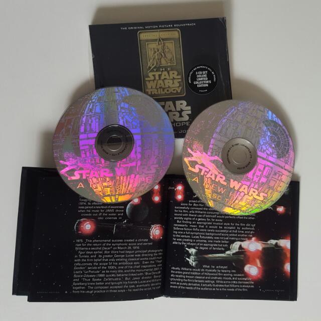 Star Wars Special Edition Soundtrack from Special Edition Trilogy 1997 ...