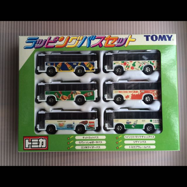 Tomy Tomica Bus Set, Hobbies & Toys, Toys & Games on Carousell