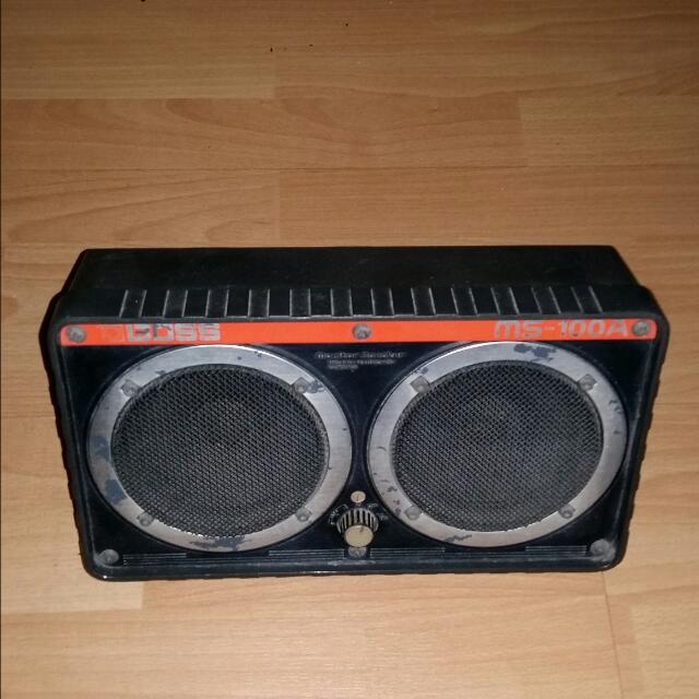 Antique Passive Boss Monitor Speaker , Audio, Soundbars, Speakers ...
