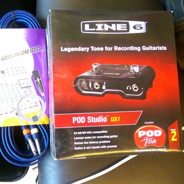 (Reserved)LINE 6 Pod Studio UX1, Hobbies & Toys, Music & Media, Music Accessories on Carousell