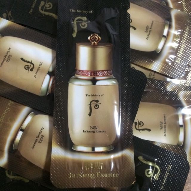 History Of Whoo Ja Saeng Essence 1ml, Health & Nutrition, Health ...