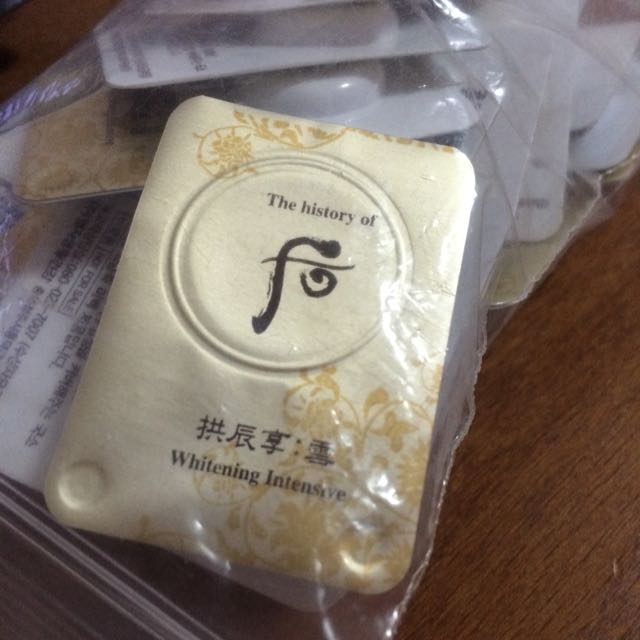 History Of Whoo Whitening Intensive 1ml, Beauty & Personal Care, Face ...
