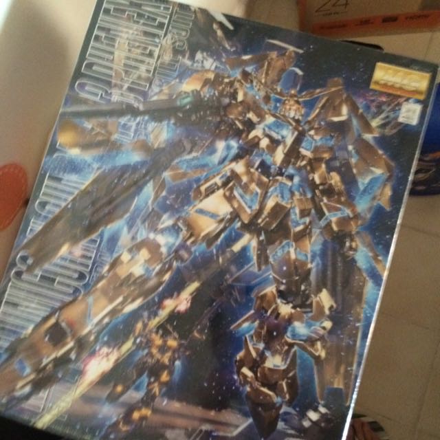 Mg Unicorn Gundam, Gold Coating., Hobbies & Toys, Toys & Games on Carousell