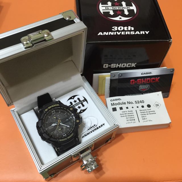 G-Shock Casio 30 Anniversary GW-A1030A-1A Sky Cockpit, Mobile Phones ...