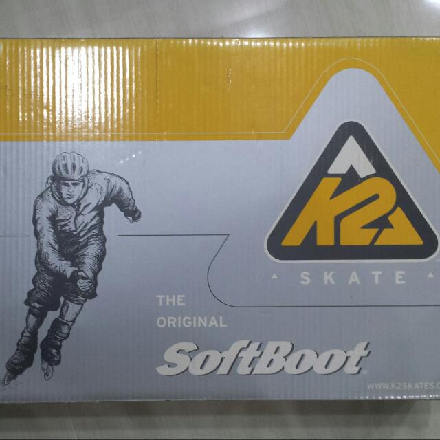 K2 Softboot Rollerblades with Elbow And Knee Guards, Sports Equipment ...