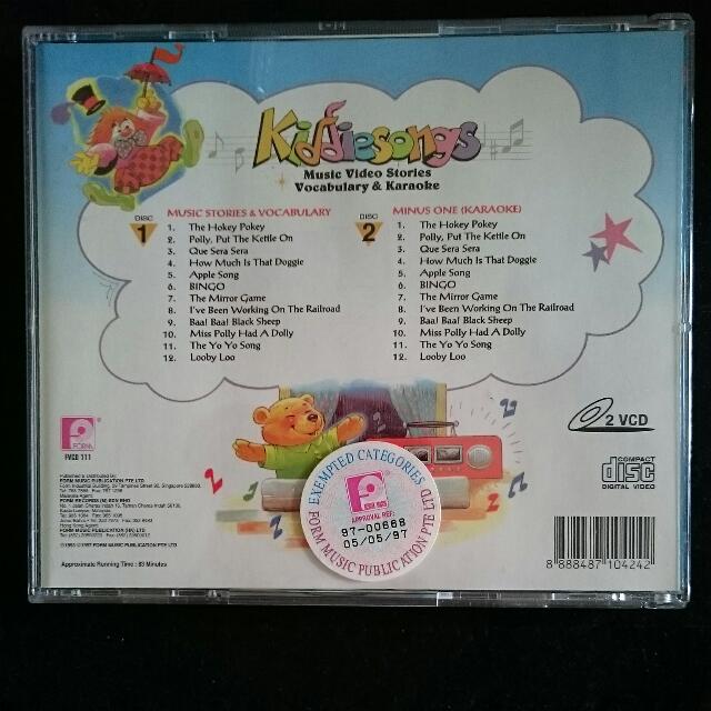 Educational Songs VCD , Hobbies & Toys, Toys & Games on Carousell