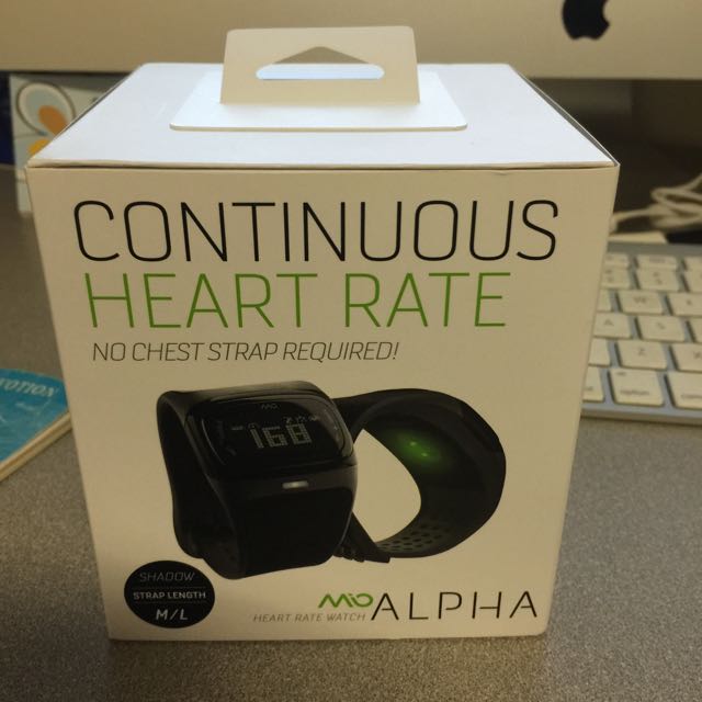 Heart Rate Monitor watch Mio Alpha Watch, Health & Nutrition, Health ...