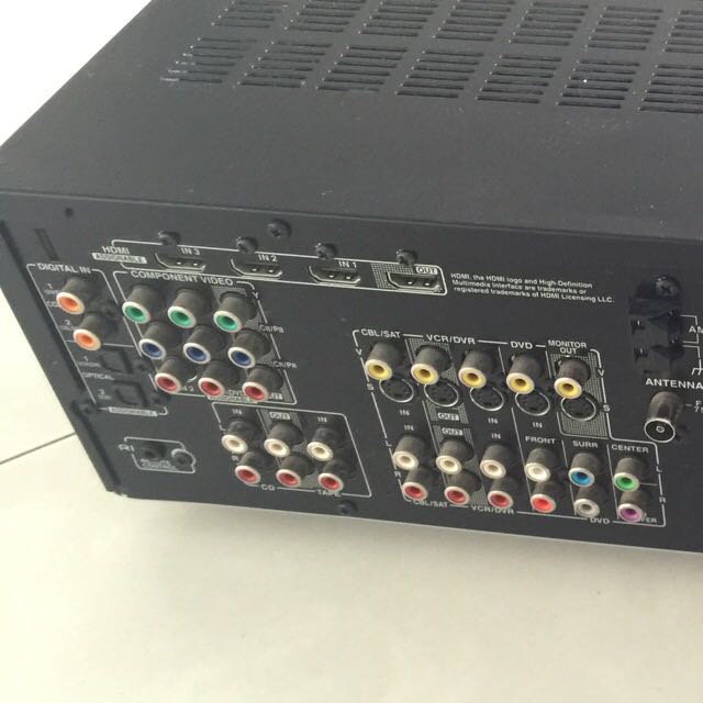 Onkyo Av Home Theatre Receiver Amplifier HT R518, Computers & Tech, Parts & Accessories ...