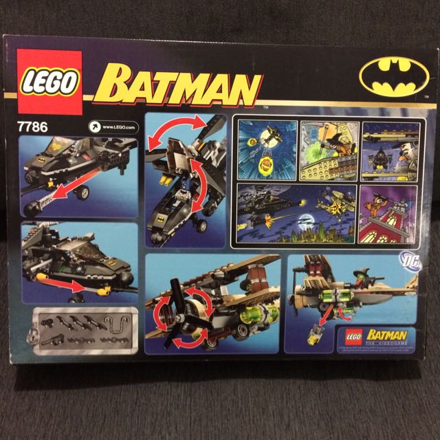 Lego 7786 Batman The Batcopter The Chase For Scarecrow *BNIB*, Hobbies ...