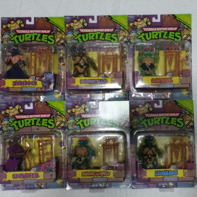 PLAYMATES TEENAGE MUTANT NINJA TURTLES CLASSIC COLLECTION 1988 MOSC ...