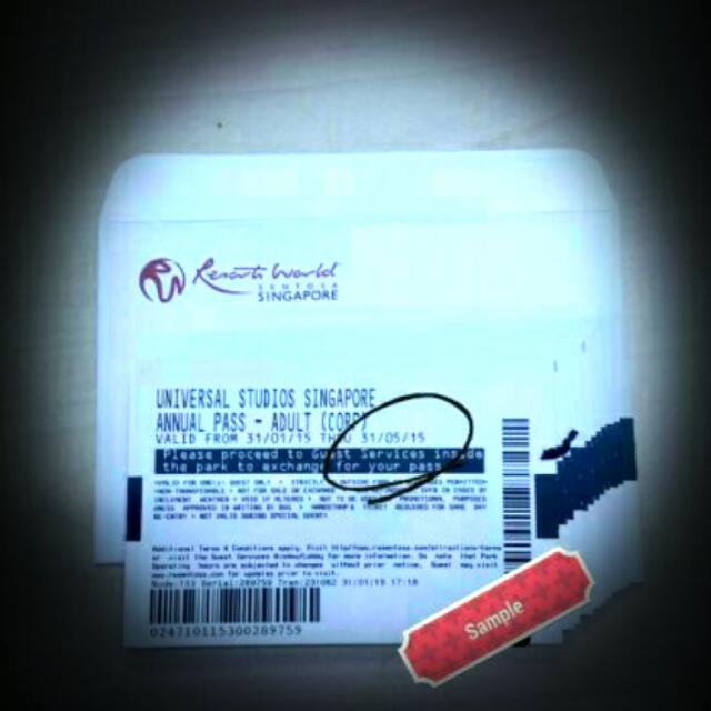 RWS Invites Attractions Membership (USS Annual Pass), Tickets ...