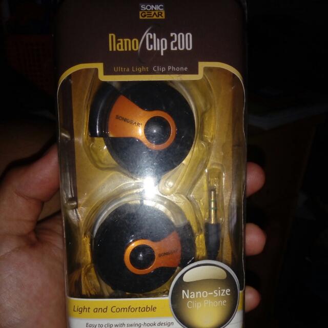 Sonicgear Nano-clip Earphones, Computers & Tech, Parts & Accessories ...