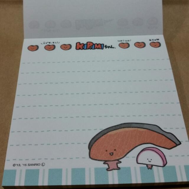 Brand New Japan Famous Character "Kirimi" NotePad !!, Everything Else on Carousell