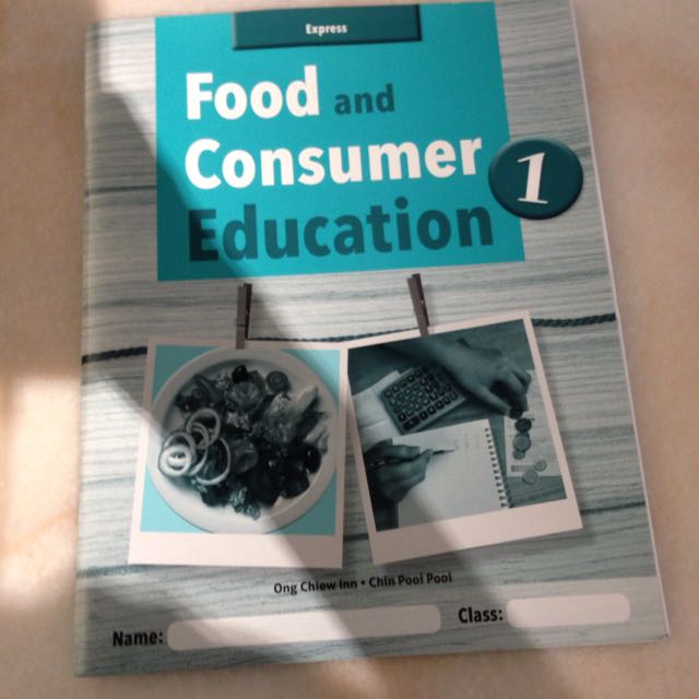 Food And Consumer Education Book Secondary One Express Stream, Hobbies ...