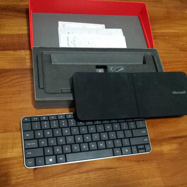 Microsoft WEDGE mobile Bluetooth Keyboard, Computers & Tech, Parts ...