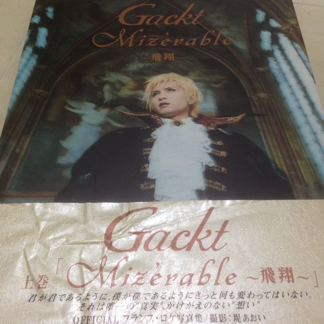 Gackt Photo Book, Hobbies & Toys, Memorabilia & Collectibles, Fan Merchandise on Carousell
