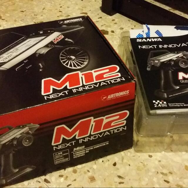 Rc Transmitter Tx Sanwa M12 Rx 471 Almost Brand New. Price Revised!!, Mobile Phones & Gadgets ...