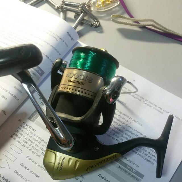 Shimano Reel hyperloop 4000FB, Sports Equipment, Fishing on Carousell