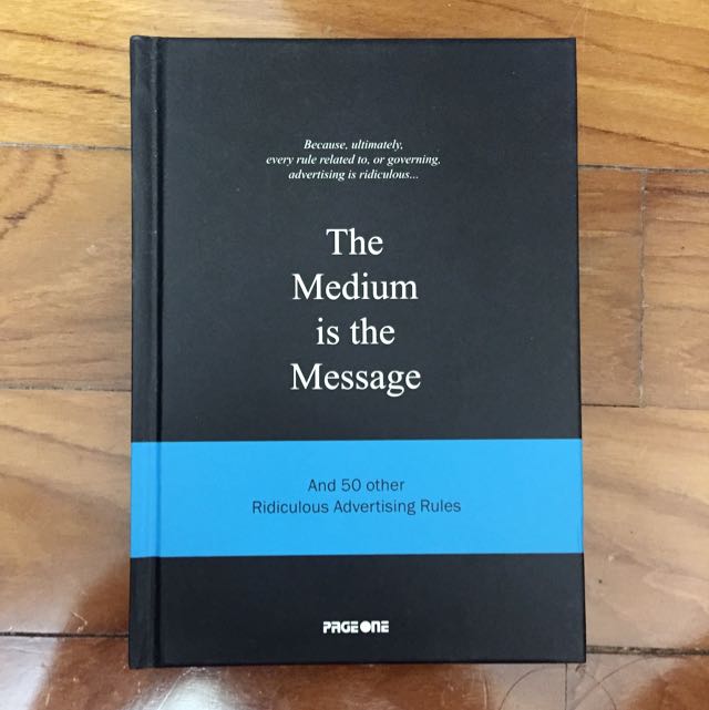 The Medium Is The Message, Hobbies & Toys, Stationery & Craft, Art ...