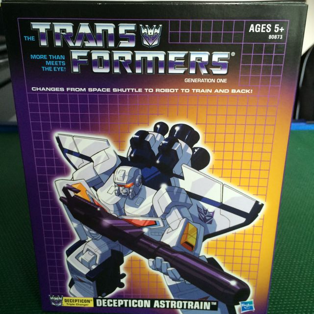 Transformers G1 reissue Astrotrain, Hobbies & Toys, Toys & Games on ...