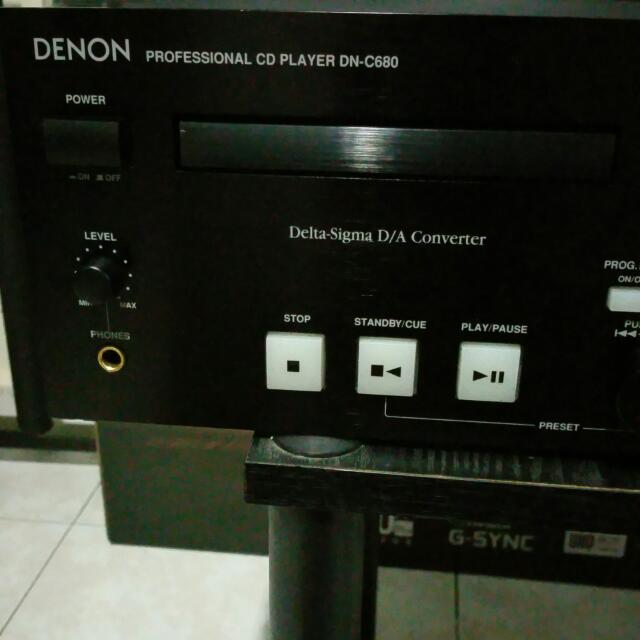 Denon DN-C680 Professional CD Player, Computers & Tech, Parts ...