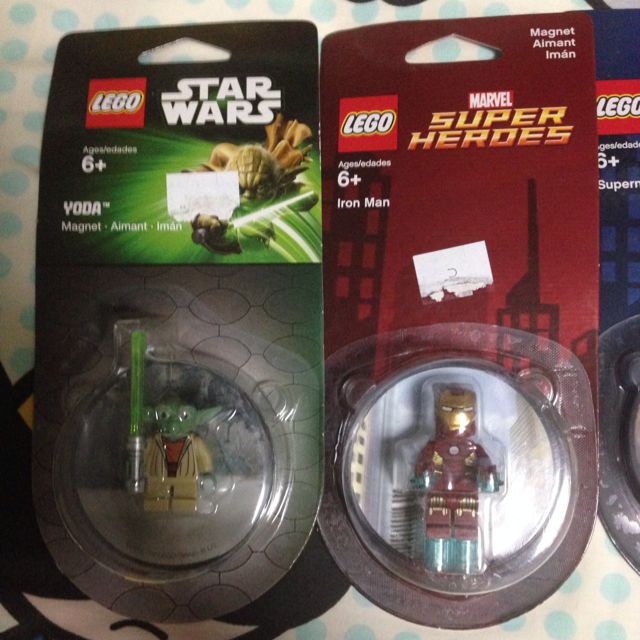 Lego Magnets Star Wars Yoda Super Heroes Batman Iron, Hobbies & Toys ...